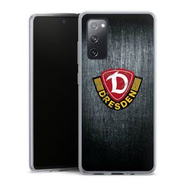 DeinDesign Galaxy S20 FE Handy Silikon H&uuml;lle Case transparent Handyh&uuml;lle Sg Dynamo Dresden Official Licensed Product Sgd Silikon Case