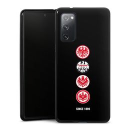 DeinDesign Galaxy S20 FE Handy Silikon H&uuml;lle Case schwarz Handyh&uuml;lle Sge Soccer Eintracht Frankfurt