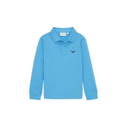 Tom Tailor Jungen Polo Shirt, blau, Uni, Gr. 92/98