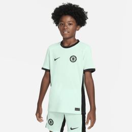 Chelsea FC 2023/24 Stadium Third Nike Dri-FIT Fußballtrikot für ältere Kinder - Grün