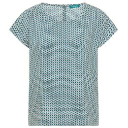Tranquillo - Women's Lockere EcoVero Bluse - T-Shirt Gr 36 türkis
