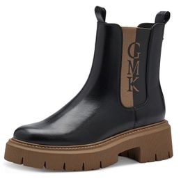 Marco Tozzi 2-85402-41 084 Black/Nature Stiefelette, schwarz, 37 EU