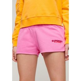 Superdry Shorts SPORTSWEAR LOGO RACER SHORT, rosa