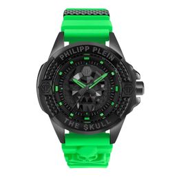 Philipp Plein Quarzuhr The $kull, grün