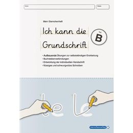 Ich kann die Grundschrift Teil B - Übungsheft - sternchenverlag GmbH, Katrin Langhans, Kartoniert (TB)