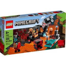 Lego® Konstruktionsspielsteine Lego® Minecraft™ 21185 Die Netherbastion