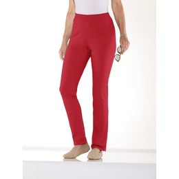 Sieh an! Bequeme Jeans, rot