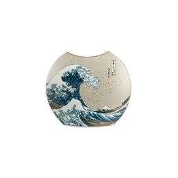 Goebel Dekovase Katsushika Hokusai Vase "Die Welle" Deko Blumenvase Porzellan 20cm