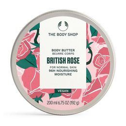 The Body Shop Körperpflegemittel Tìlové máslo pro normální pokoku British Rose (Body Butter) 200ml