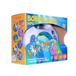 X4-Life X4-TECH Kinder CD-Player Bobby Joey MP3 blau