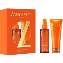 Lancaster Sonnenpflege Golden Tan Maximizer Geschenkset Golden Tan Maximizer After Sun Lotion 125 ml + Satin Dry Oil SPF30 150 ml