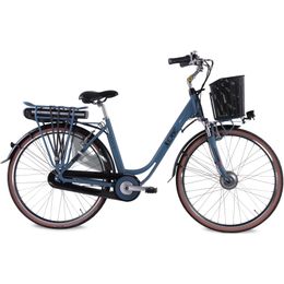 E-Bike Llobe "BlueMotion 3.0, 13Ah" E-Bikes Gr. 51 cm, 28 Zoll (71,12 cm), blau E-Bikes
