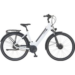 E-Bike Prophete "Geniesser 2.0" E-Bikes Gr. 48 cm, 28 Zoll (71,12 cm), weiß E-Bikes