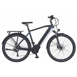E-Bike Prophete "Entdecker InsideTwo" E-Bikes Gr. 55 cm, 28 Zoll (71,12 cm), schwarz (schwarz, silberfarben) E-Bikes Bestseller