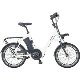 E-Bike Prophete "Urbanicer 3.0" E-Bikes Gr. 46 cm, 20 Zoll (50,80 cm), weiß E-Bikes Bestseller