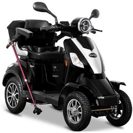 Elektromobil Rolektro "Rolektro E-Quad 25 V.2, Blei-Gel-Akku" Elektromobile schwarz Mobilitätshilfen