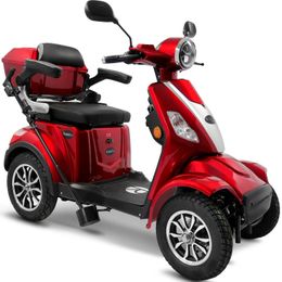 Elektromobil Rolektro "Rolektro E-Quad 15 V.3 Lithium" Elektromobile rot (rot, schwarz) Mobilitätshilfen