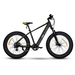 E-Bike JEEP E-BIKES "MHFR 7100 FAT" E-Bikes Gr. 48 cm, 26 Zoll (66,04 cm), schwarz E-Bikes