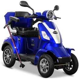 Elektromobil Rolektro "Rolektro E-Quad 25 V.2, Blei-Gel-Akku" Elektromobile blau Mobilitätshilfen