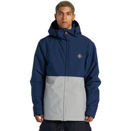 Snowboardjacke DC Shoes "Basis" Gr. S, blau (dress blues) Herren Jacken Snowboardjacken