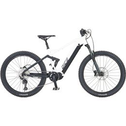 E-Bike Prophete "DICE 5.0" E-Bikes Gr. 48 cm, 27,5 Zoll (69,85 cm), weiß E-Bikes