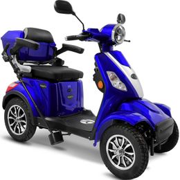 Elektromobil Rolektro "Rolektro E-Quad 25 V.3, Lithium Akku" Elektromobile blau Mobilitätshilfen