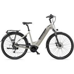 E-Bike Ruhrwerk "MC 800" E-Bikes Gr. 50 cm, 28 Zoll (71,12 cm), grau (seidengrau) E-Bikes