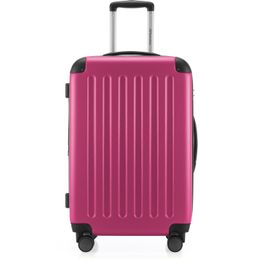 Hartschalen-Trolley Hauptstadtkoffer "Spree" Gr. B/H/T: 36 cm x 55 cm x 21 cm 42 l, pink (magenta) Koffer Handgepäck-Koffer