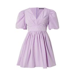 Swing Kleid Damen Gr&ouml;&szlig;e 34 flieder Winterkleid