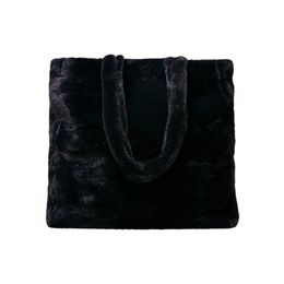 Urban Classics Umhängetasche Urban Classics Unisex Fake Fur Tote Bag (1-tlg), schwarz