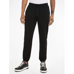 Calvin Klein Jeans Sweathose SKINNY TECHNICAL BADGE PANT mit Logopatch, schwarz
