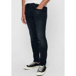 Only & Sons ONLY & SONS Slim-fit-Jeans ONSWEFT REG. D. GREY 6458 JEANS VD, schwarz