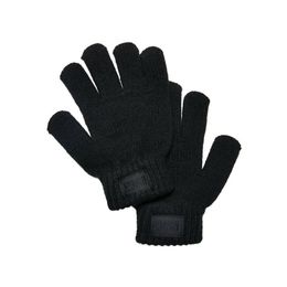 Urban Classics Baumwollhandschuhe Urban Classics Unisex Knit Gloves Kids, schwarz