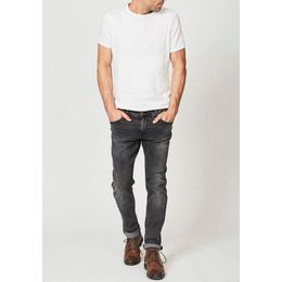 PETROL INDUSTRIES Slim-fit-Jeans SEAHAM VTG, schwarz