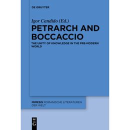 De Gruyter Petrarch and Boccaccio, Gebunden