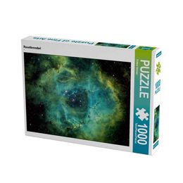 Calvendo Wissenschaft - Calvendo Puzzle Rosettennebel 1000 Teile Lege-Größe 64 x 48 cm Foto-Puzzle Bild von Roland Störmer