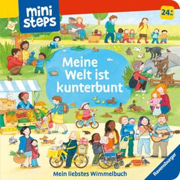 RAVENSBURGER VERLAG ministeps: Meine Welt ist kunterbunt - Kathrin Lena Orso, Pappband