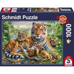 Schmidt Spiele Tiger und Welpen (Puzzle)