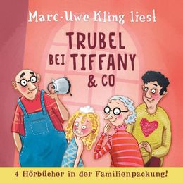 Silberfisch Trubel bei Tiffany & Co,2 Audio-CD - Marc-Uwe Kling (Hörbuch)