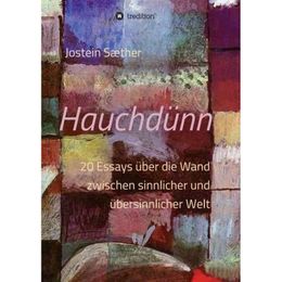 tredition Hauchdünn - Jostein Sæther, Kartoniert (TB)