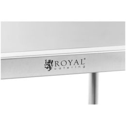 Servierwagen - 2 Borde - bis 40 kg - Ablagen: 82 x 50 cm - ROYAL CATERING RC_SSTWH_02