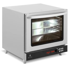 ROYAL CATERING Heißluftofen - 2800 W - Timer - 3 Funktionen - 4 Bleche RCOV-03