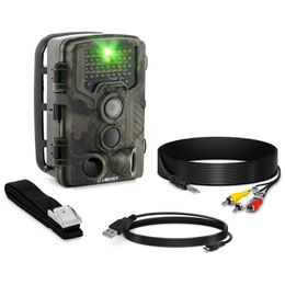 Stamony Wildkamera - 8 MP - 2.7K Full HD - 46 IR-LEDs - 20 m - 0,3 s ST-HC-8000B