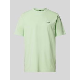BOSS Green T-Shirt mit Label-Detail