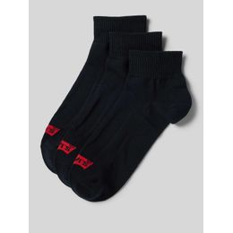 Levi's Socken mit Label-Detail Modell 'MID CUT BATWING LOGO' im 3er-Pack