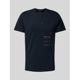 PME-Legend T-Shirt mit Label-Print