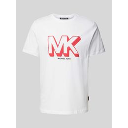 Michael Kors T-Shirt mit Label-Print Modell 'SKETCH MK'