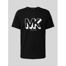 Michael Kors T-Shirt mit Label-Print Modell 'SKETCH MK'