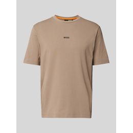 BOSS Orange T-Shirt mit Label-Detail Modell 'TCHUP'