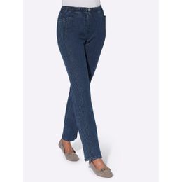 WITT Bequeme Jeans Jeans, blau, 40, darkblue-stone-washed